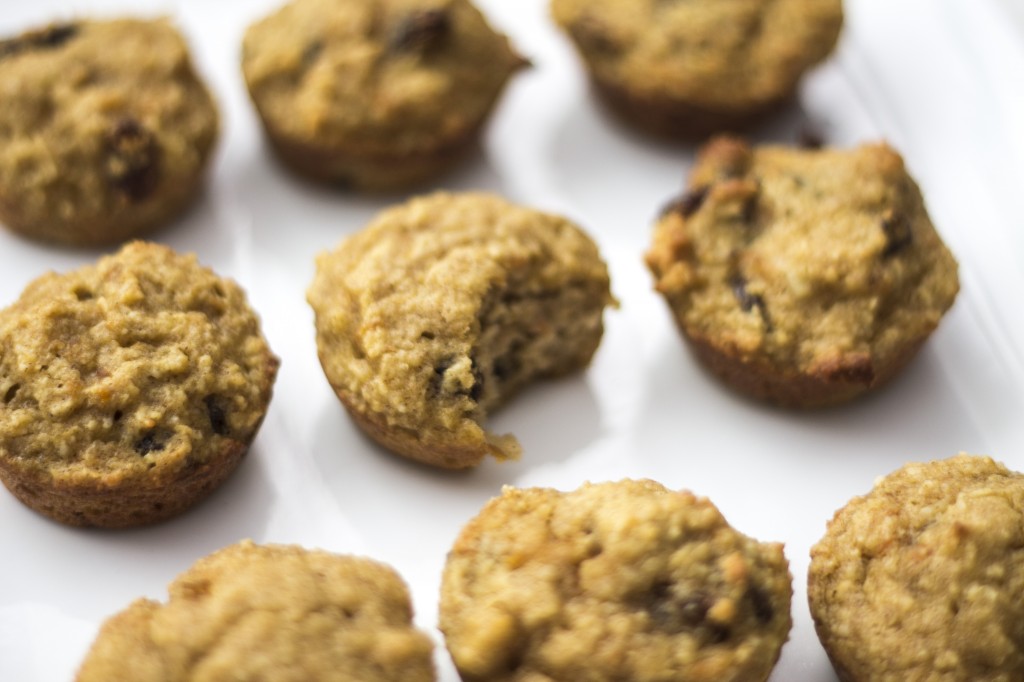Mini Carrot Muffins - Amber Approved