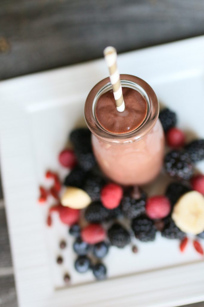 Choco-Berry Smoothie - Amber Approved