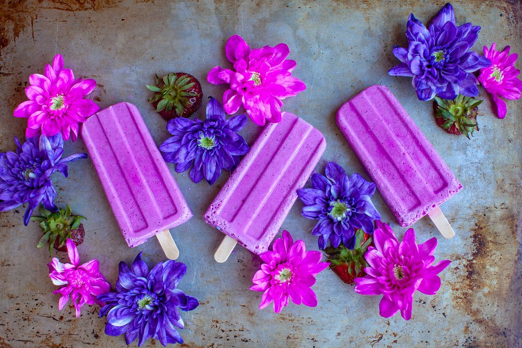 Pink Berry Popsicles - Amber Approved