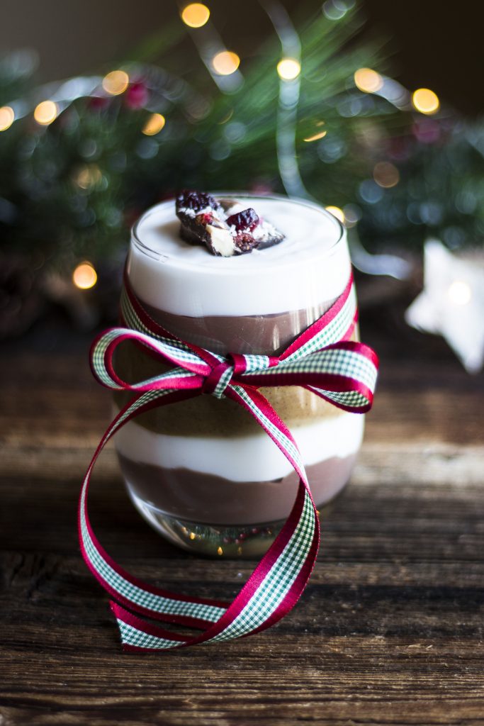Chocolate Gingerbread Parfait - Amber Approved