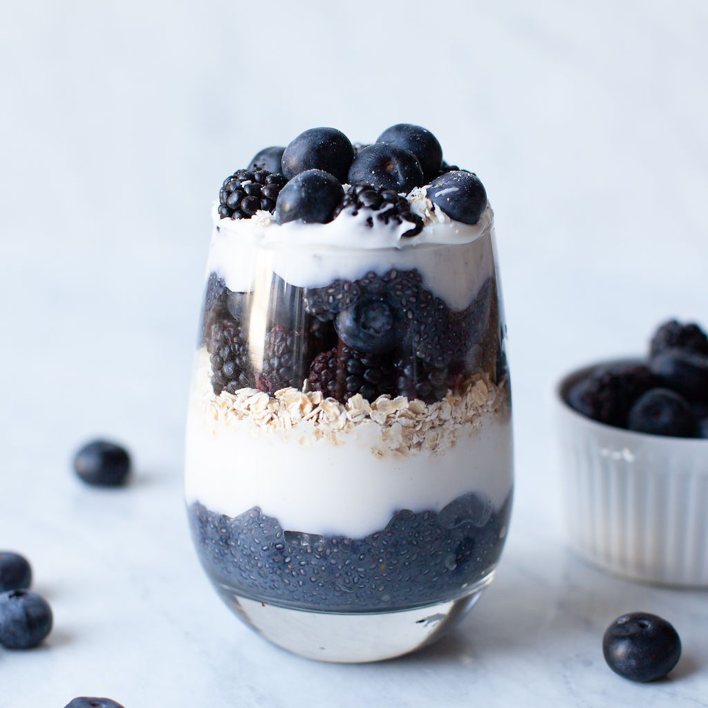 Blackberry Blueberry Parfait - Amber Approved